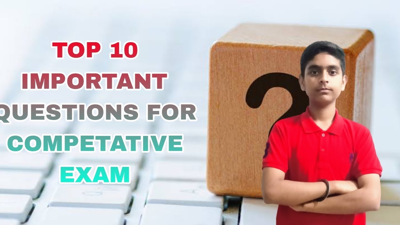 TOP 10 IMPORTANT QUESTIONS FOR COMPETATIVE EXAM BY YASH CLASS AMROHA 🔴 ...