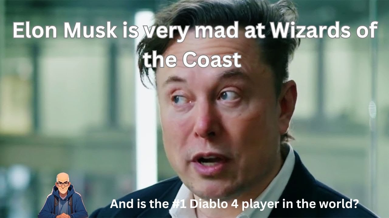 Elon Musk is mad at Wizards of the Coast . - YouTube