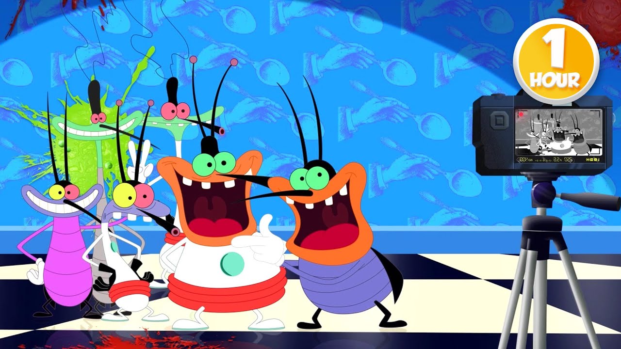 The New Cockroaches | Oggy and the Cockroaches | 1 Hour Compilation ...