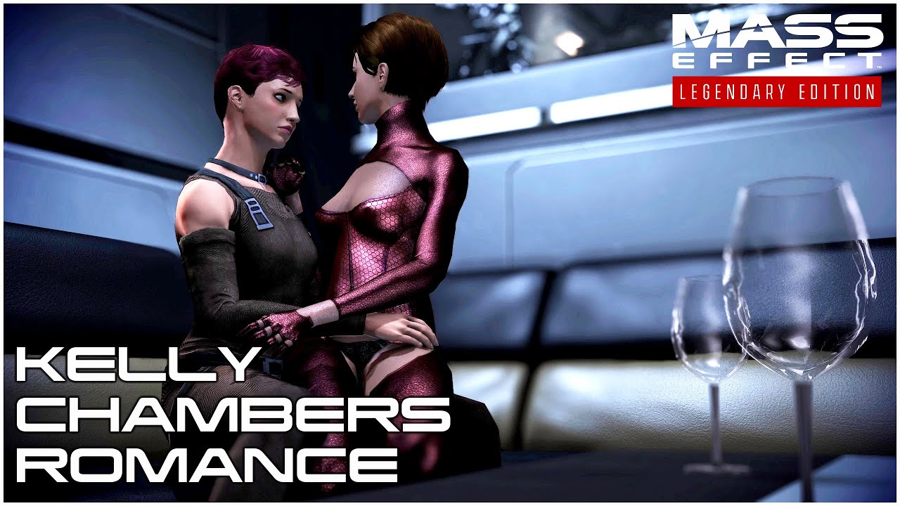 The Mass Effect Legendary Edition Kelly Chambers Romance Youtube