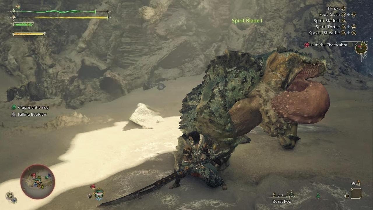 MHW How to kill chatacabra - YouTube