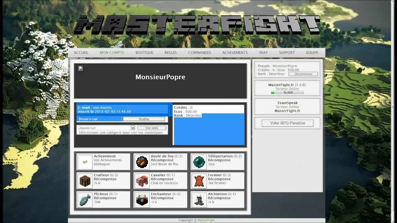 MasterFight - Tutoriel | Inscription & Gameplay - YouTube