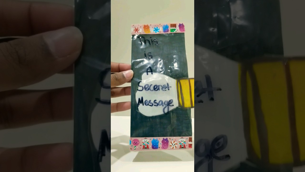 How to Make a DIY Secret Message! - YouTube