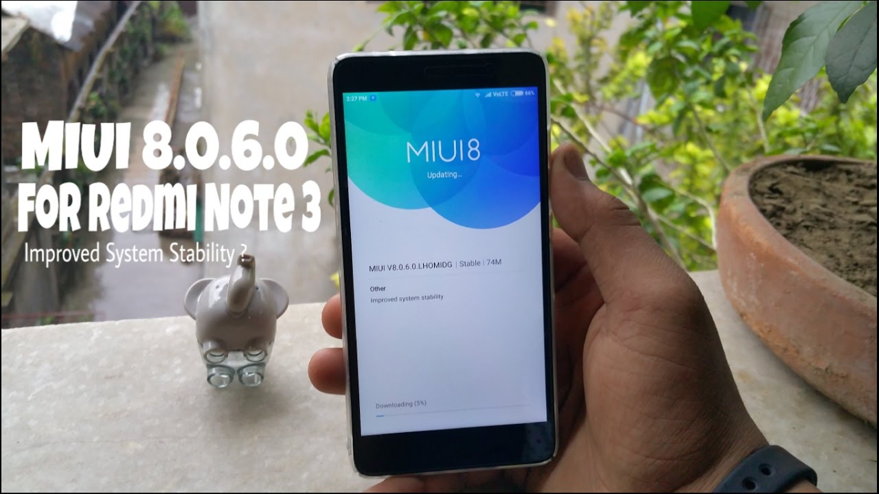 MIUI 8.0.6.0 new update for Redmi Note 3 - Improved System Stability ? - YouTube