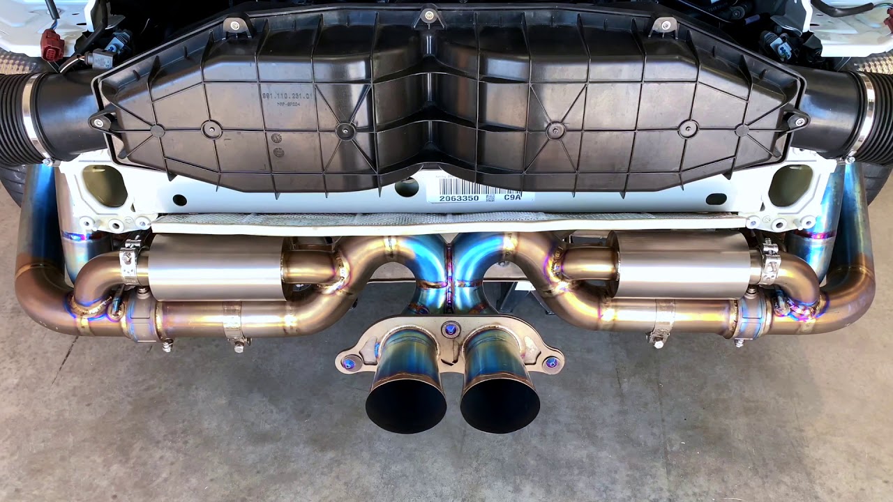 JCR Titanium Valved Race Pipe - YouTube