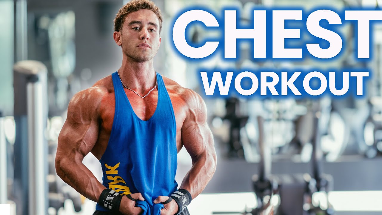 3 Exercise Chest Workout for Mass - YouTube
