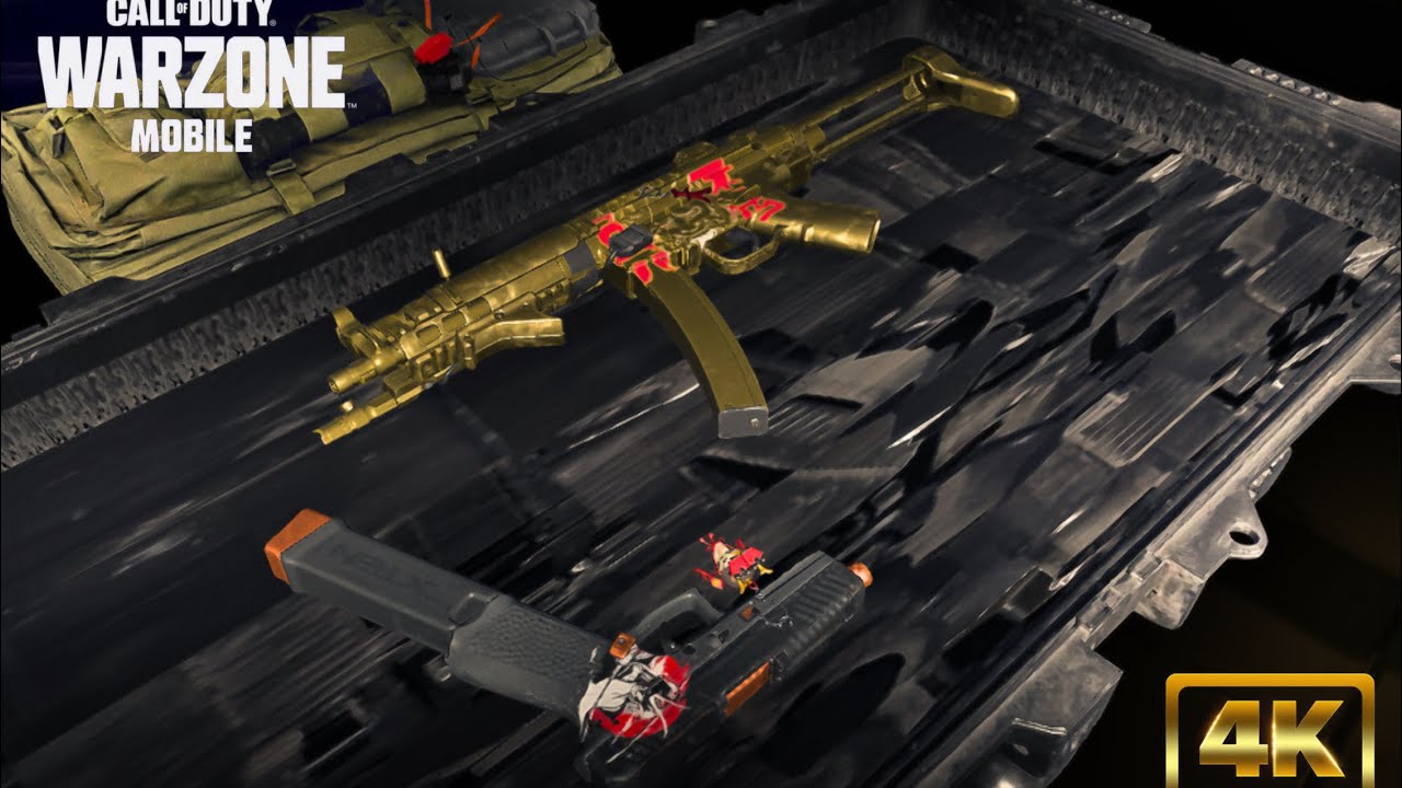 Full GamePlay Battle Royal Warzone Mobile Weapon Gold Camo‼️ - YouTube