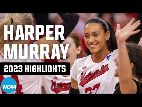 Harper Murray 2023 NCAA volleyball tournament highlights