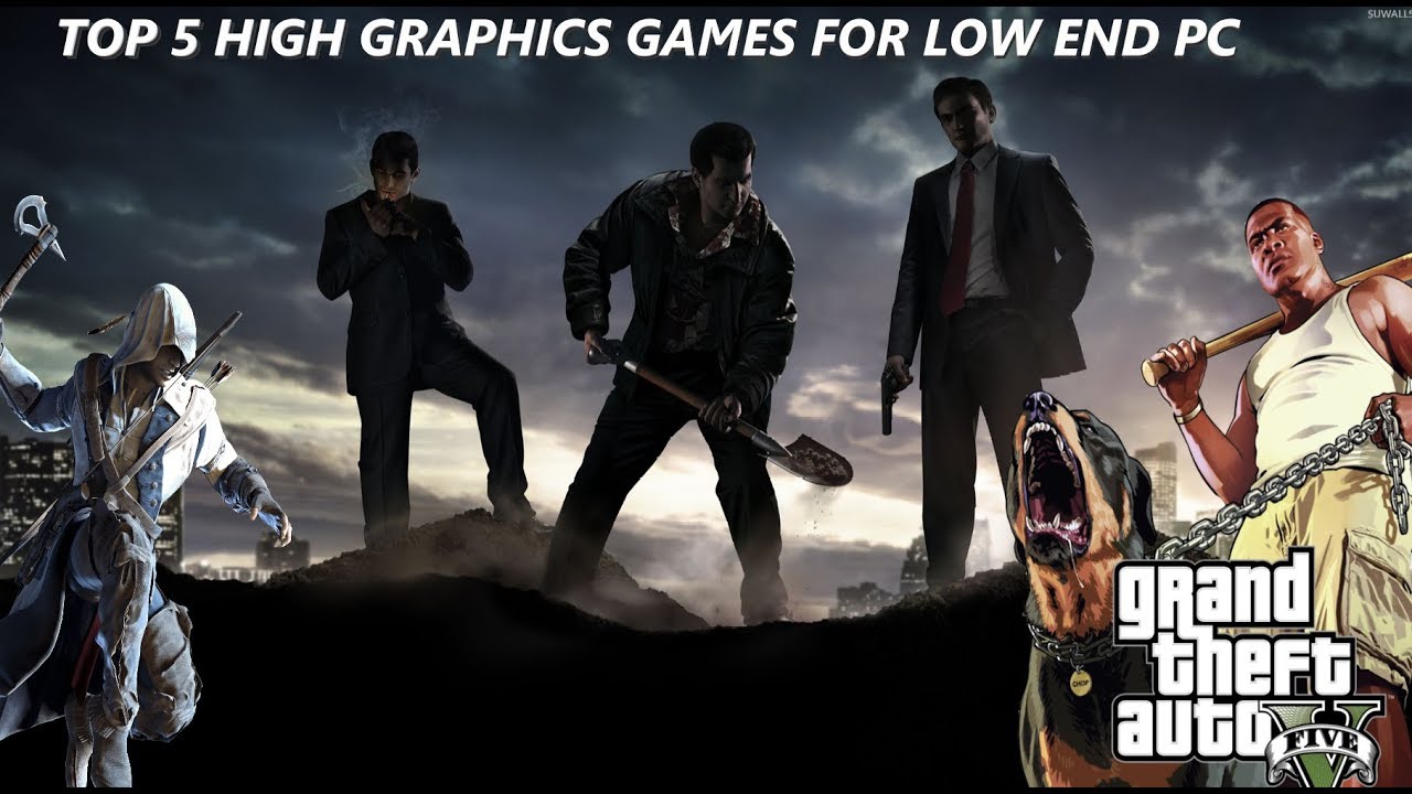 Top 5 High Graphics Games For low-Medium Spec PC - YouTube