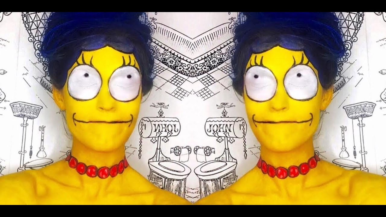 Marge Simpson Face Makeup | Makeupview.co