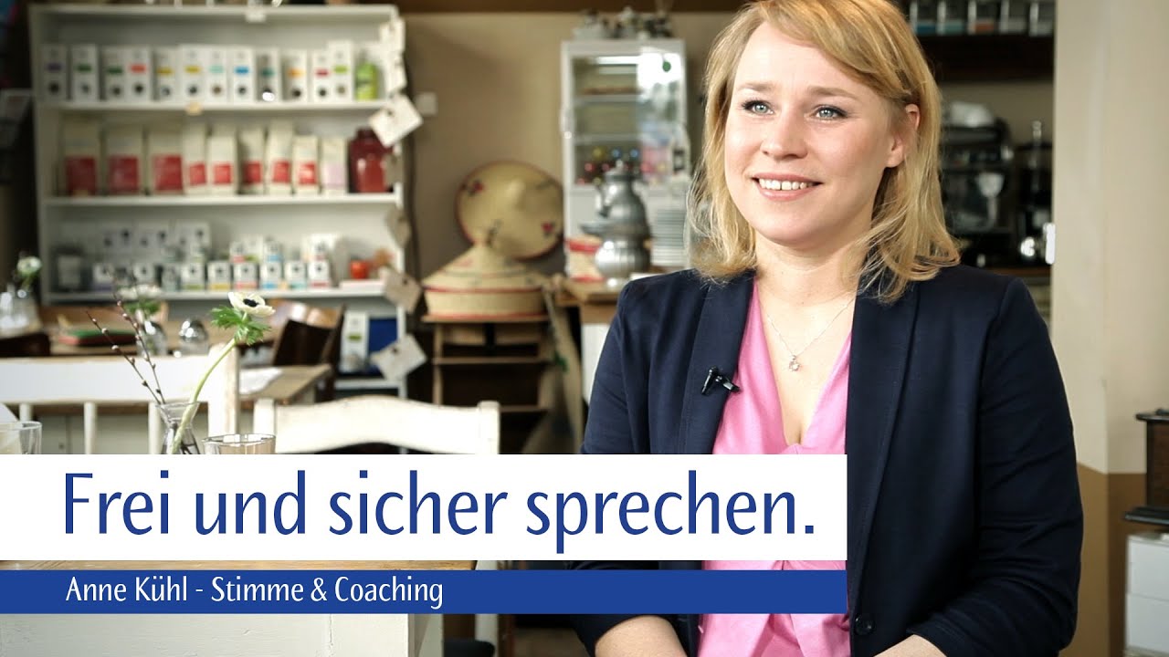 Stimmtraining/ Sprechtraining bei Anne Kühl, Hamburg - YouTube