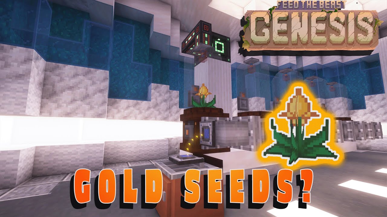 Unveiling the Secret of Growing Gold - FTB GENESIS EP:11 - YouTube