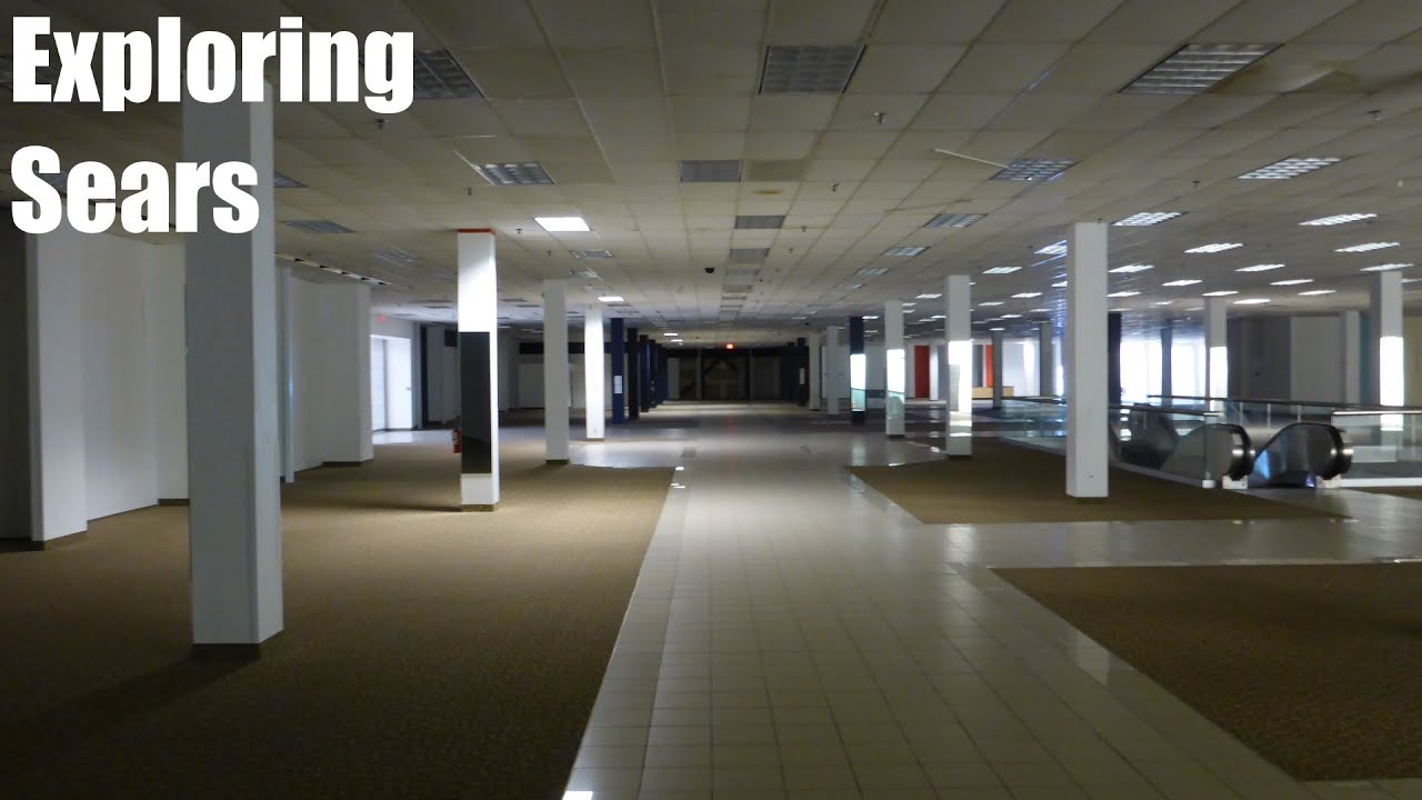 Exploring the Former Sears at Chesterfield Mall - YouTube