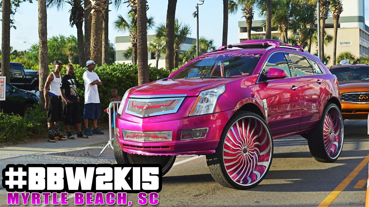 BBW15 - Hell Rell's WET SRX on 34" Forgis #StreetKingsMagazine - YouTube