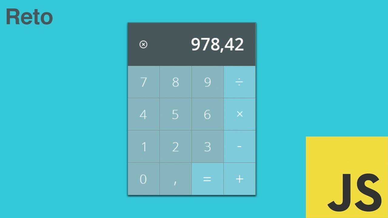Calculadora Parte 2 Interface Javascript Youtube