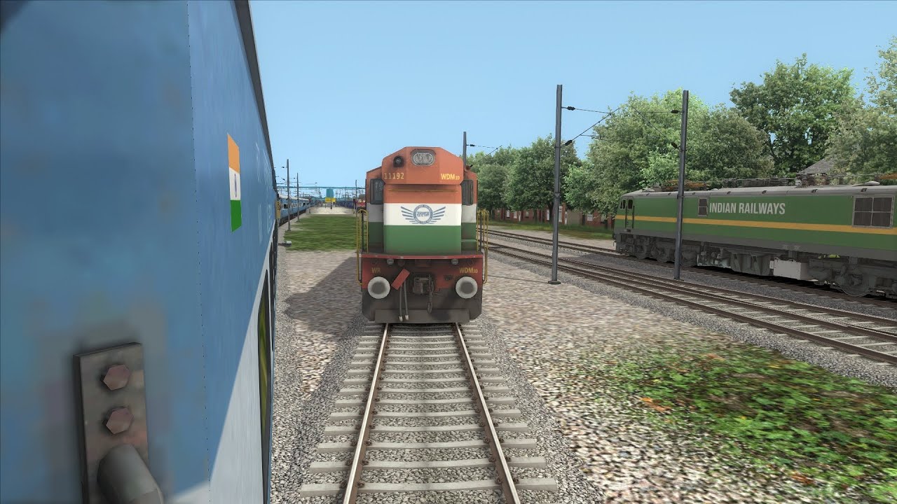 Railworks - 08237 CHATTISGARH EXPRESS||BS WDP4D|| TS2021|| can we ...