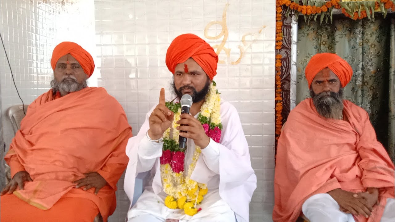 Shekhar Maharaj Powerful Speech Kondapur Hanuman Mandir Thanda Bhavani ...