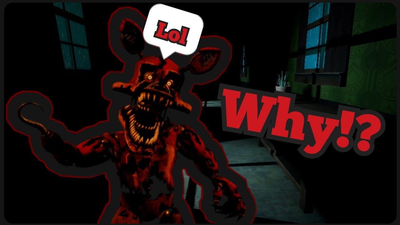 NIGHTMARE FOXY HATES ME!!! | CURSE OF DREADBEAR DLC | FIVE NIGHTS AT ...