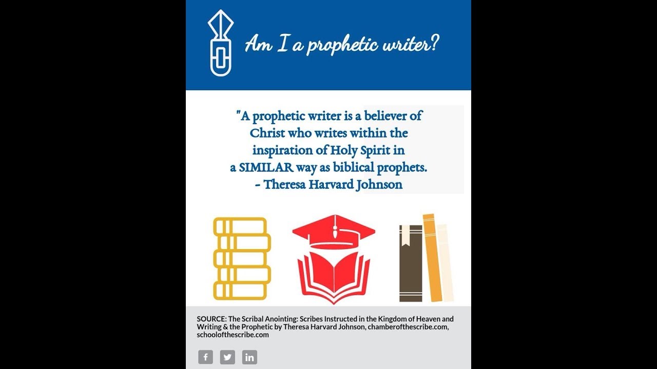"What is Prophetic Writing? - YouTube