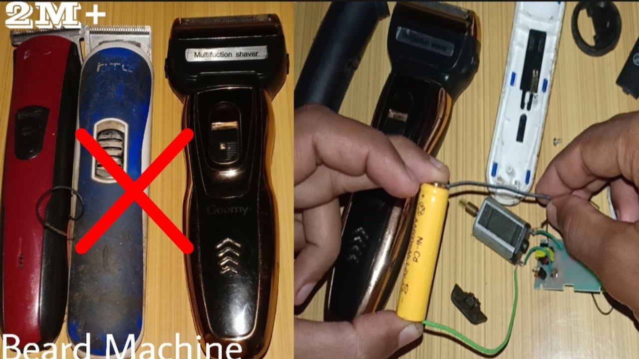 Beard Machine Repair Home [ Machine Motor] Video Watch Full Video - YouTube