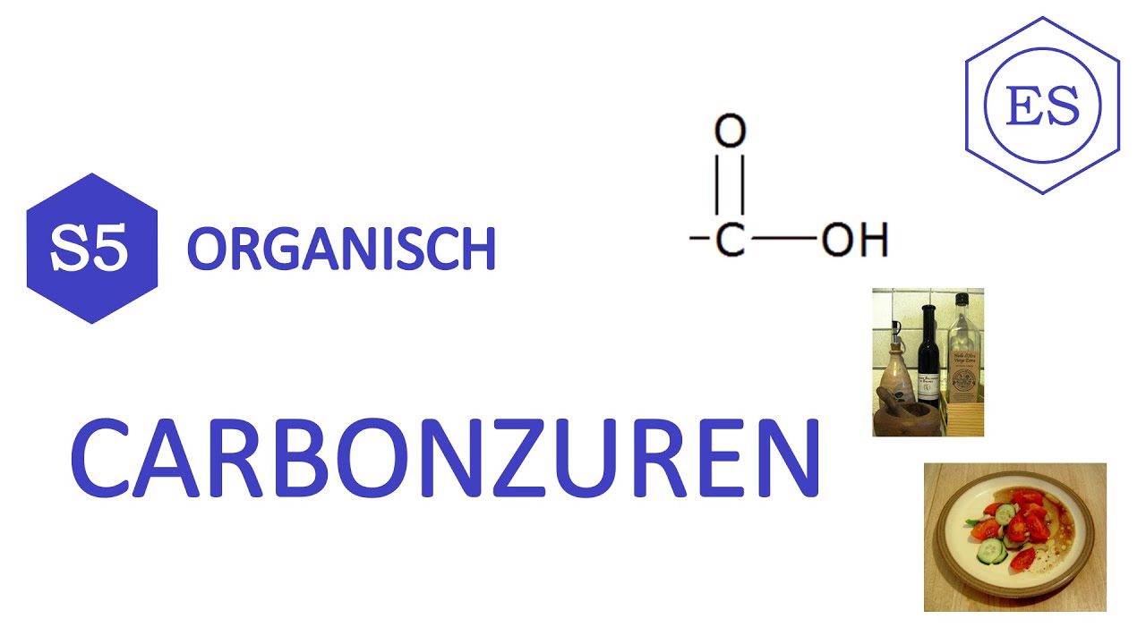 S5 organische chemie - Carbonzuren - YouTube
