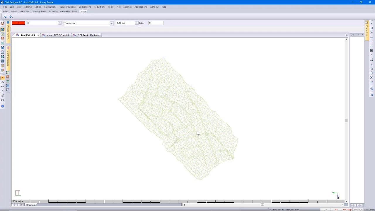 CIVIL DESIGNER FAQ - Importing LandXML design data files - YouTube