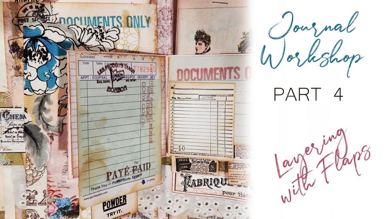 How to Make A Journal - Journal Workshop Series - Part 4 - Working with ...