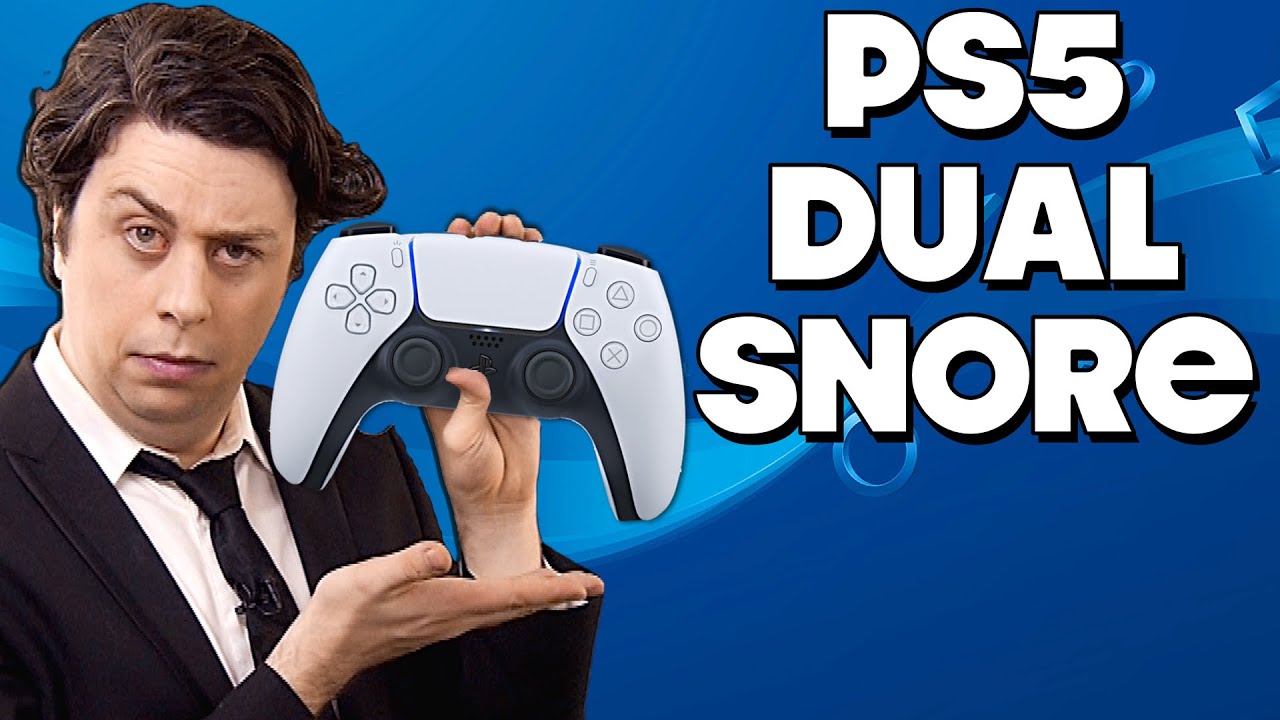 Introducing the PS5 DualSnore Controller! - DUALSENSE PARODY - YouTube