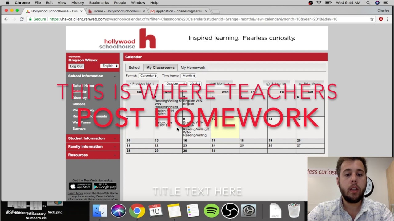 RenWeb ParentsWeb - YouTube