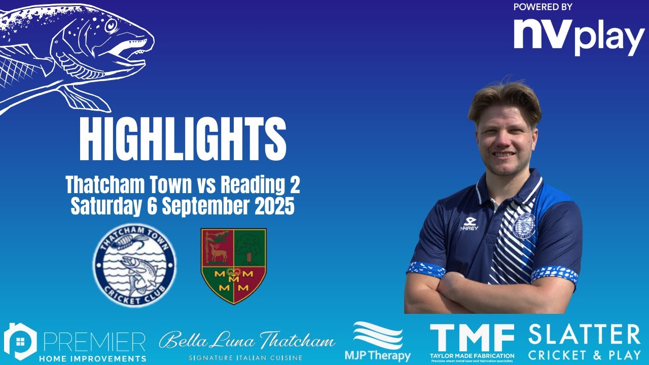 Thatcham Town CC 1st XI vs Reading CC 2nd XI Match Highlights - YouTube