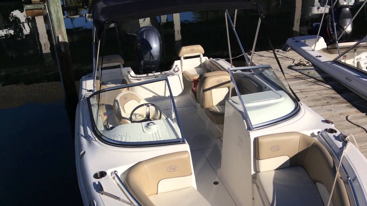 20' Key West Bowrider - YouTube