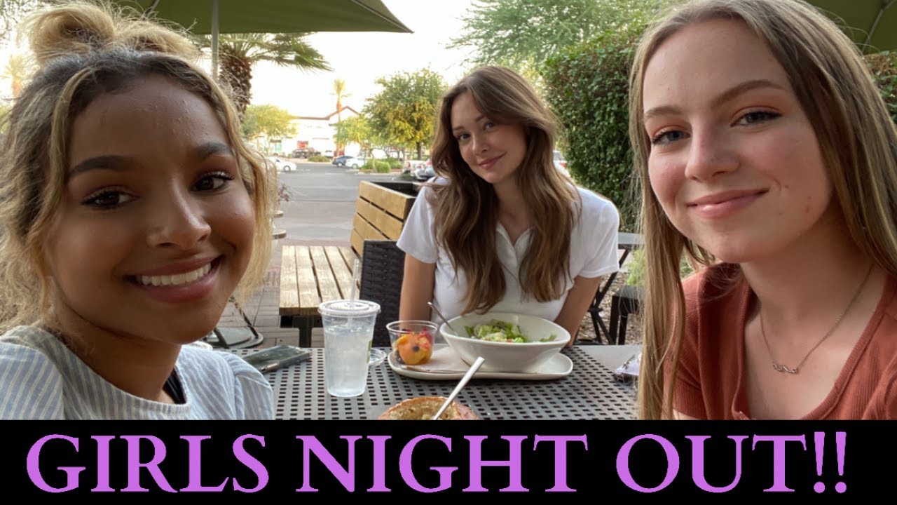 GIRLS NIGHT OUT VLOG!! - YouTube