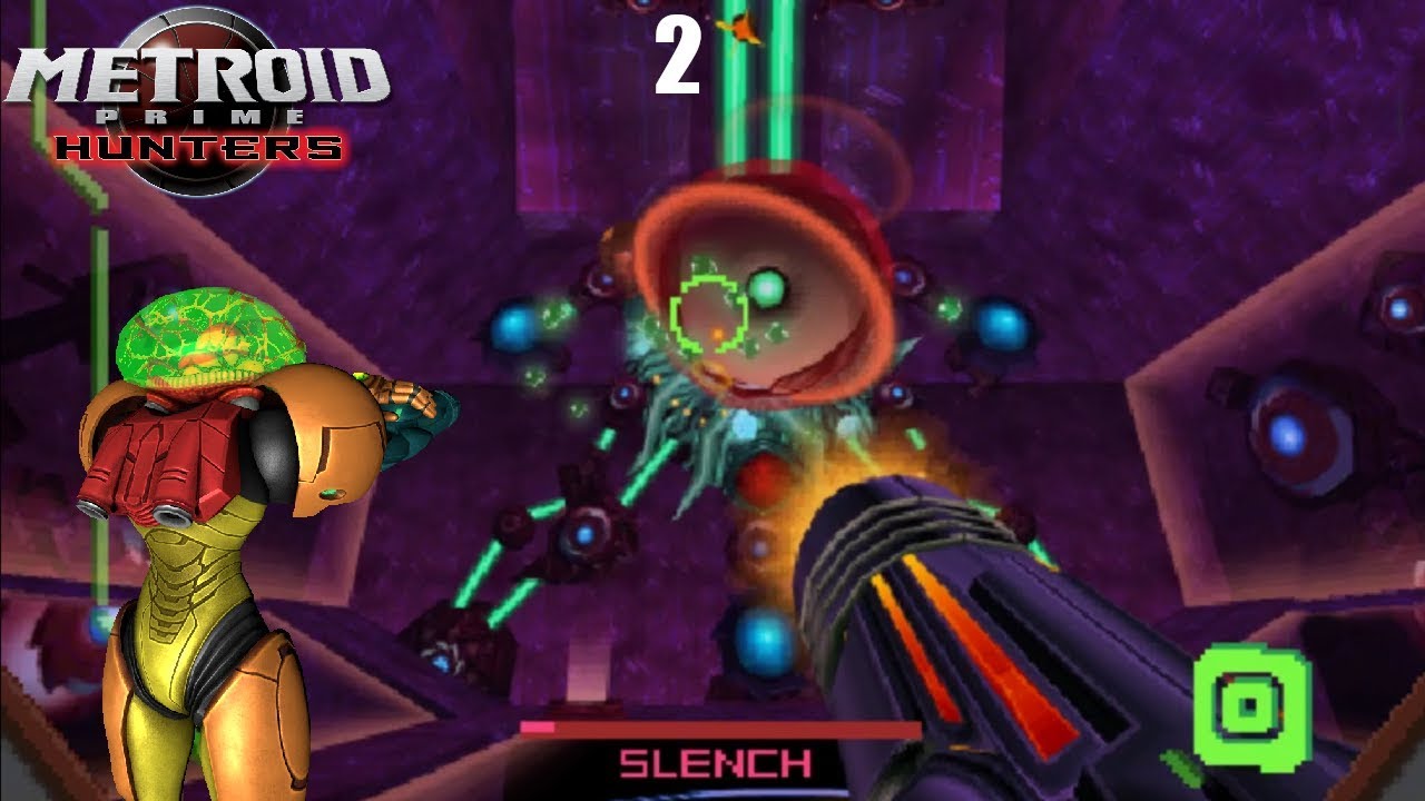 Metroid Prime Hunters Let's Play [Part 2] - Popping The Putrid Eye ...