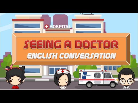 Seeing a doctor - English Conversation - YouTube