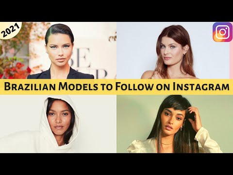Top 10 Brazilian Models to Follow on Instagram || EXplorers