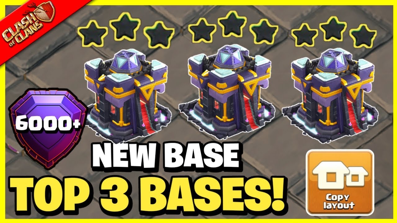 BEST TH15 WAR BASE ANTI 1 STAR | TH15 PUSH BASE | TH15 PUSHING BASE ...