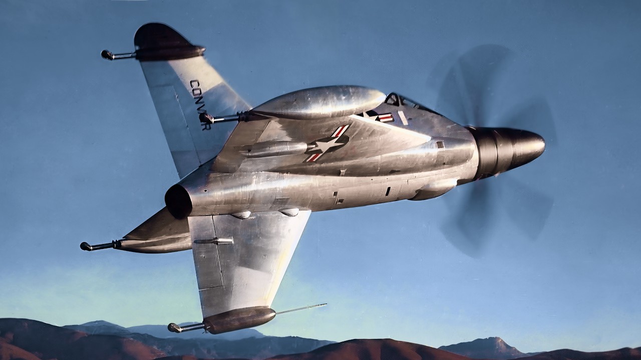 Secret Cold War Aircraft & Convair's Experimental Marvels. Rare ...