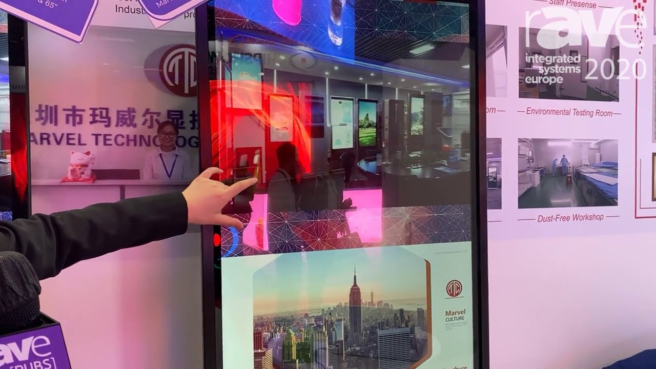 ISE 2020: Marvel Technology Features MWE813 Floor-Standing Indoor ...