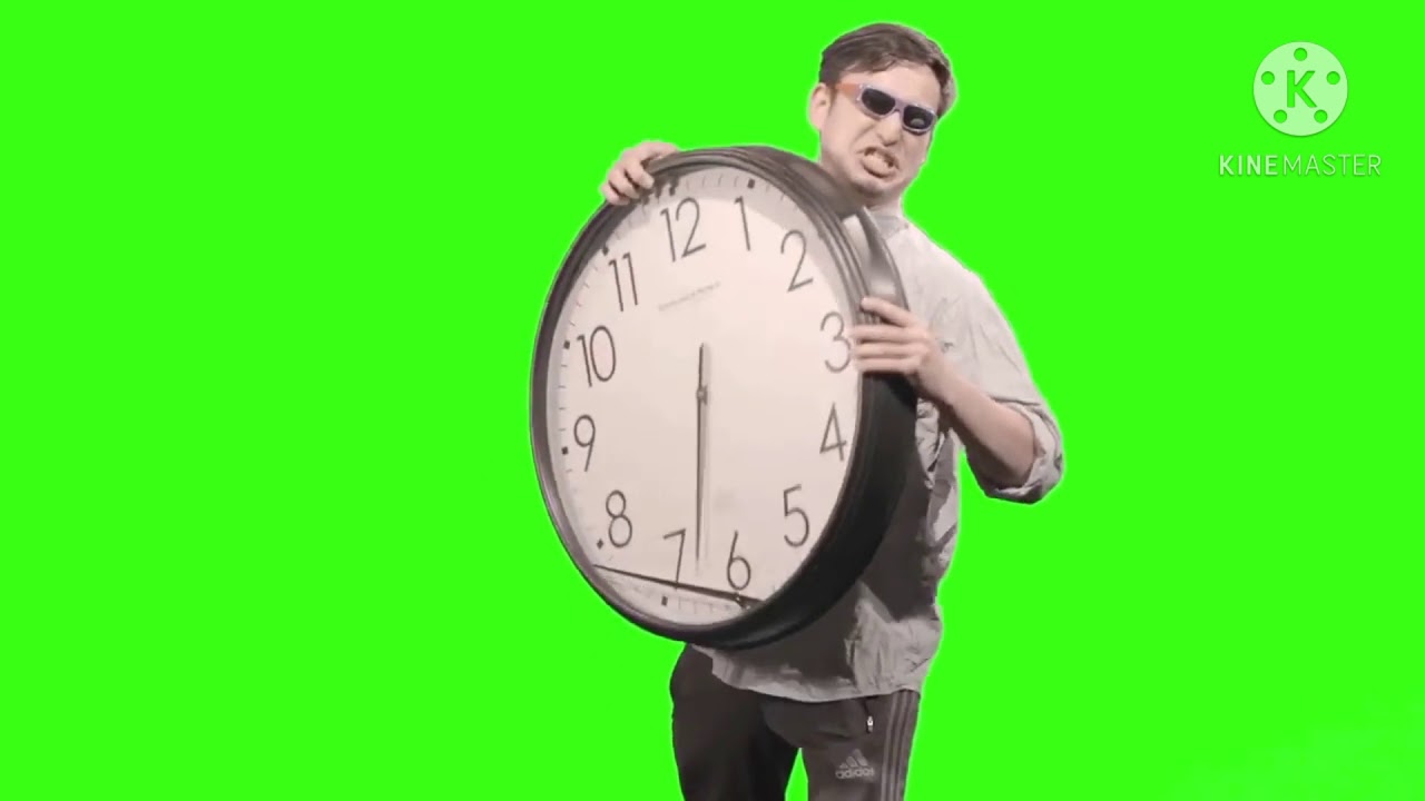 🕐It's time to stop!! 🕐 Green screen - YouTube