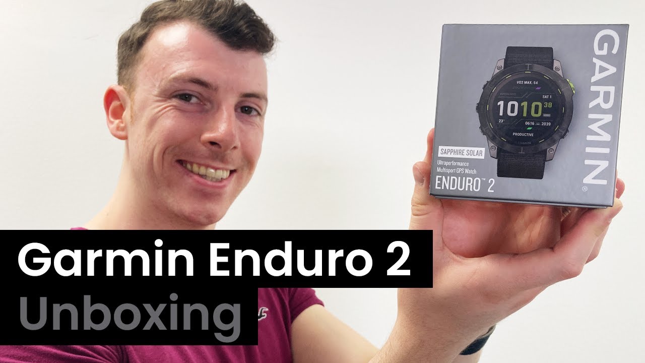 Garmin Enduro 2 Unboxing: First-look at Garmin's £900+ smartwatch - YouTube