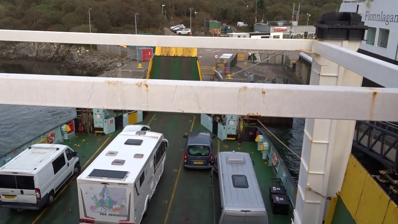 Calmac Hebridean Isles ferry departs Kennacraig Argyll for Port Askaig ...