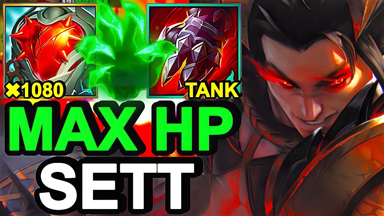 Wild Rift China Sett Top - OP Skin Heartsteel Max Tank Sett Build Runes ...