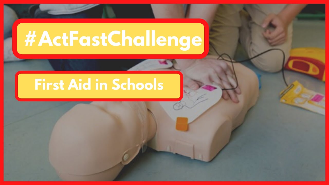 Children learning CPR in schools - YouTube