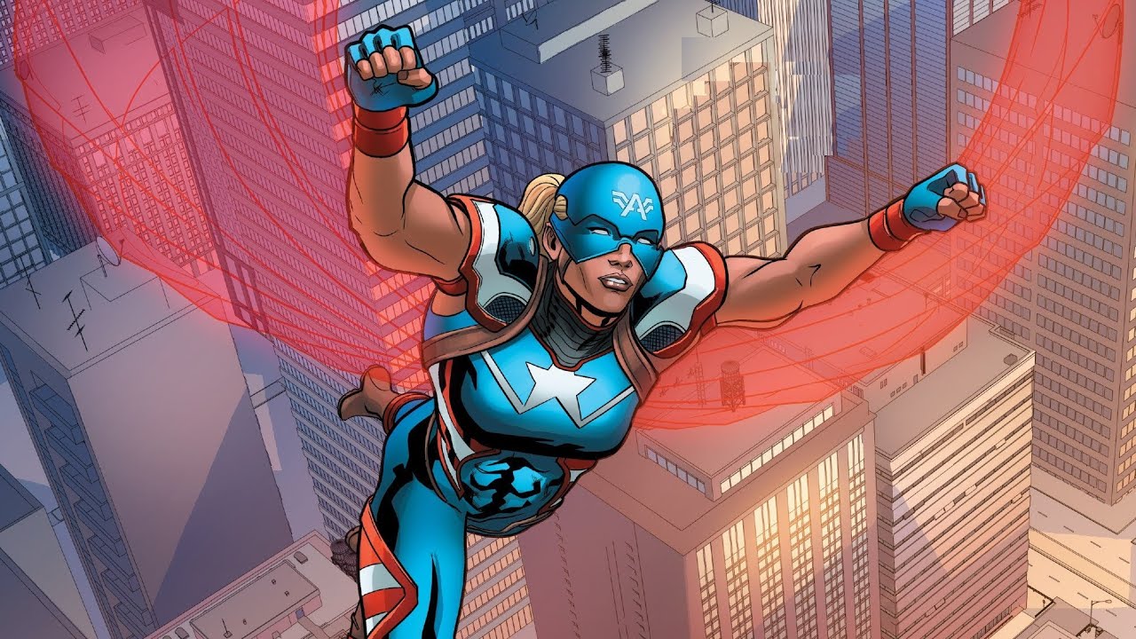 Captain America 2099 | Version Femenina De Cap Y Líder De Los ...