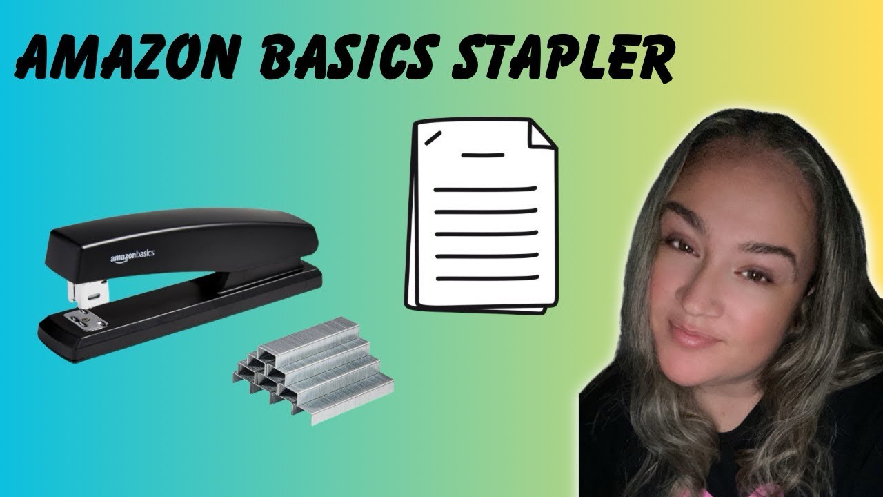Honest Review of the Amazon Basics Stapler - YouTube