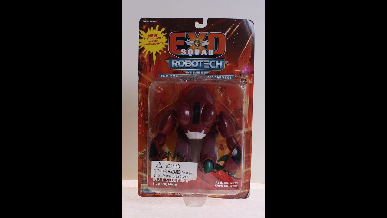 Exosquad Robotech Invid Scout - YouTube