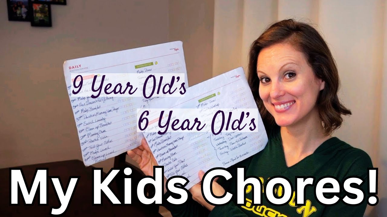 My Nine-Year-Old's and Six-Year-Old's Morning and Evening Routines ...