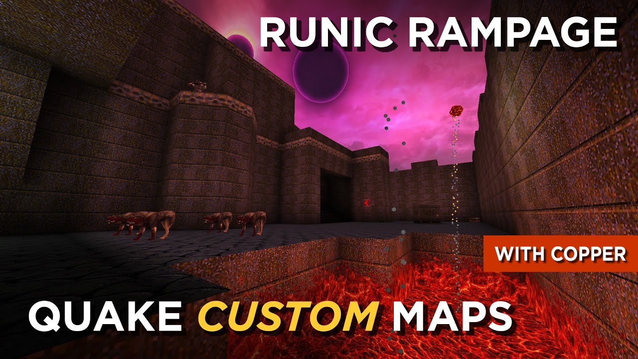 Quake Maps - Runic Rampage - YouTube