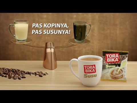 Iklan Kopi Torabika Susu - Pas Kopi Susunya !