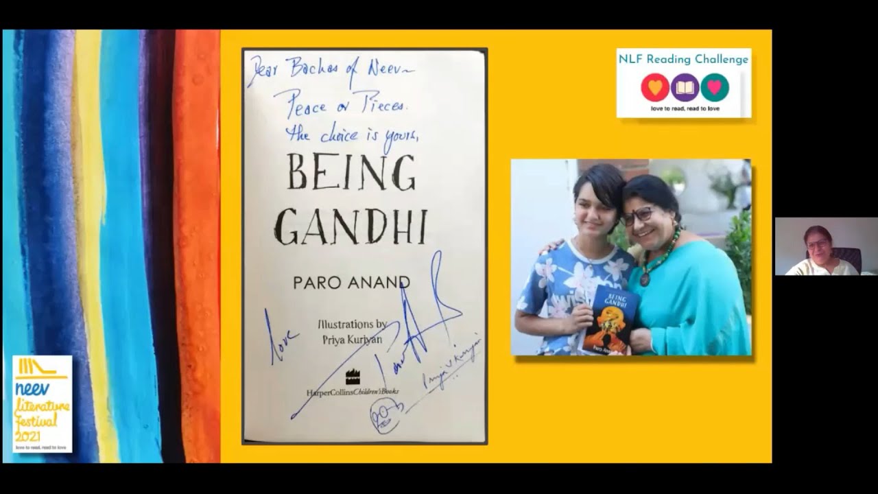 NLF Reading Challenge 2021 | Author interaction with Paro Anand - YouTube